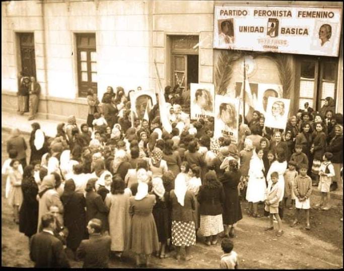 72 años de la fundación del Partido Peronista Femenino – Agrupación De ...
