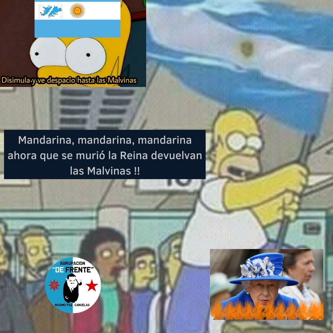 “Mandarina, mandarina, mandarina, ahora que se murió la reina que ...